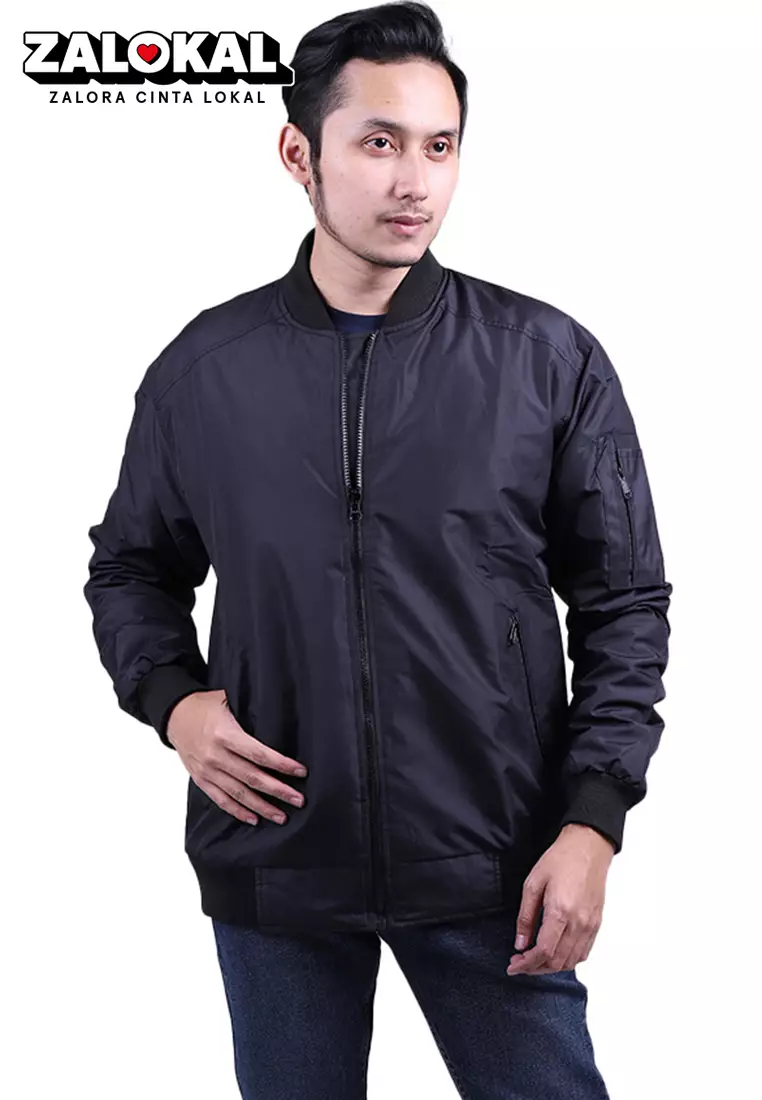 Jual REMIX JEANS Jaket Bomber 2484A01 Original 2024 | ZALORA Indonesia