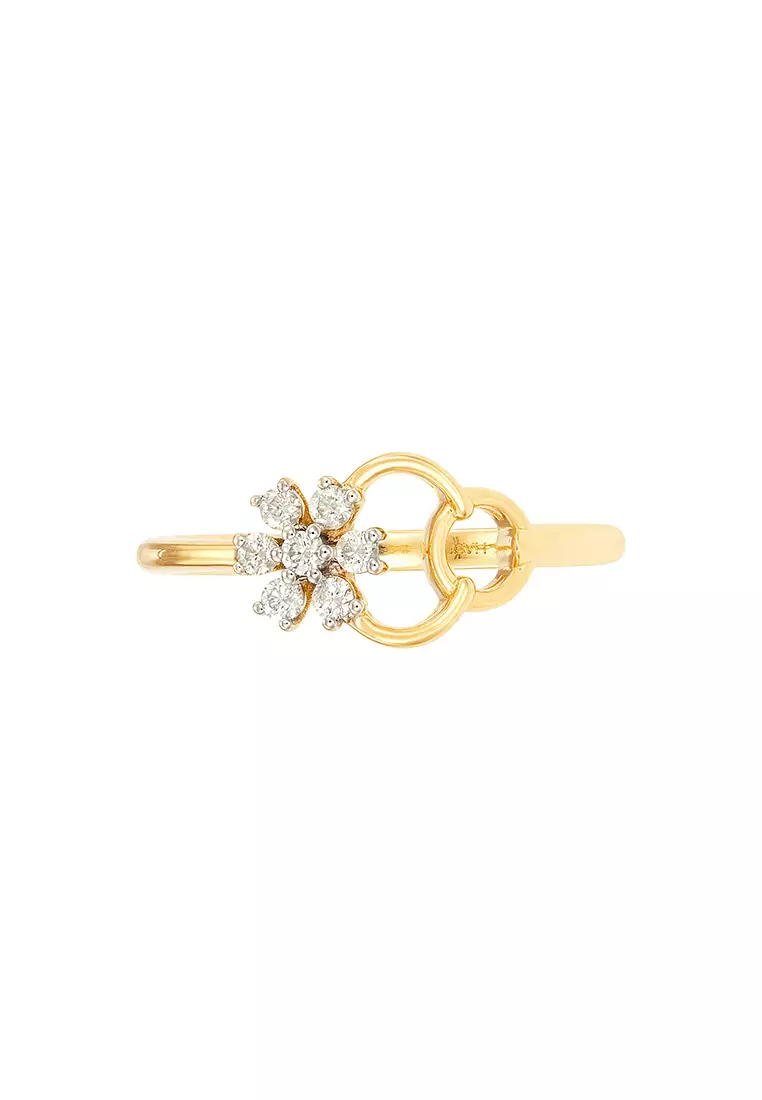 Buy HABIB HABIB Diamond Ring in 375/9K Yellow Gold 271381224(YG) Online ...