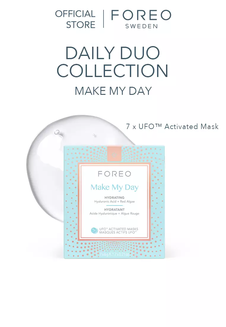 Buy FOREO FOREO UFO Activated Make My Day Mask (Box of 7 sachets ...
