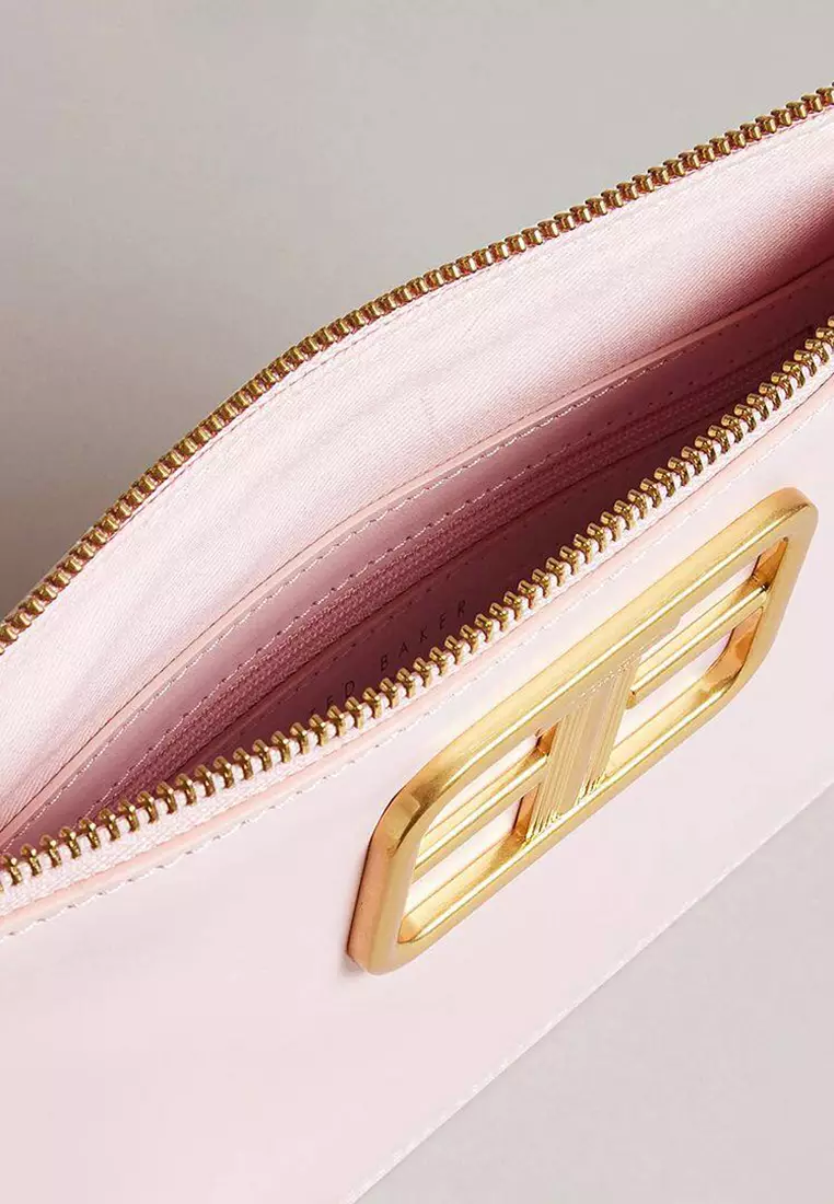 Buy TED BAKER Ted Baker Women's Tikila Statement Hardware Clutch 2025 ...