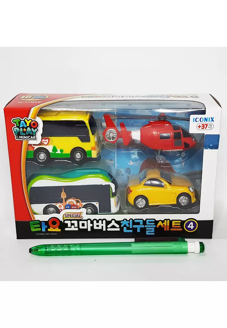 Jual Tayo The Little Bus Original Tayo The Little Bus 4 Style Mini Cars ...