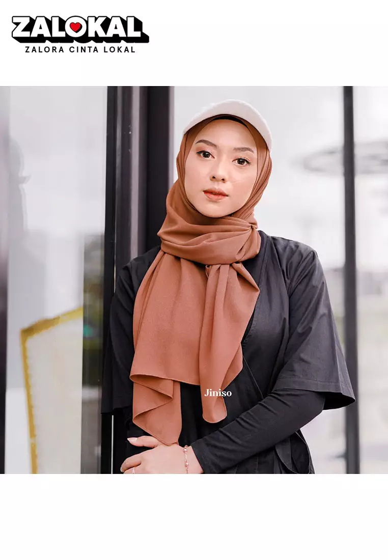 Jual JINISO JINISO - AURA Active Hijab Pashmina Shawl Original 2024 | ZALORA Indonesia