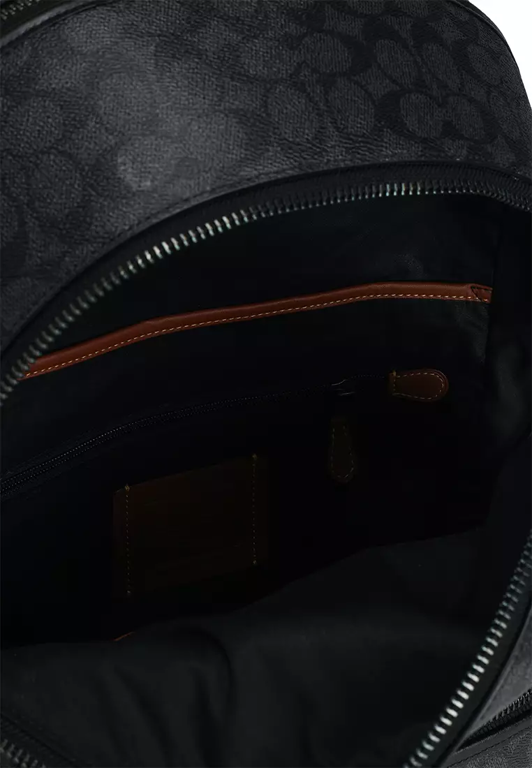 Coach Charter Backpack In Signature Canvas (cq) 2025 | Buy Coach Online ...