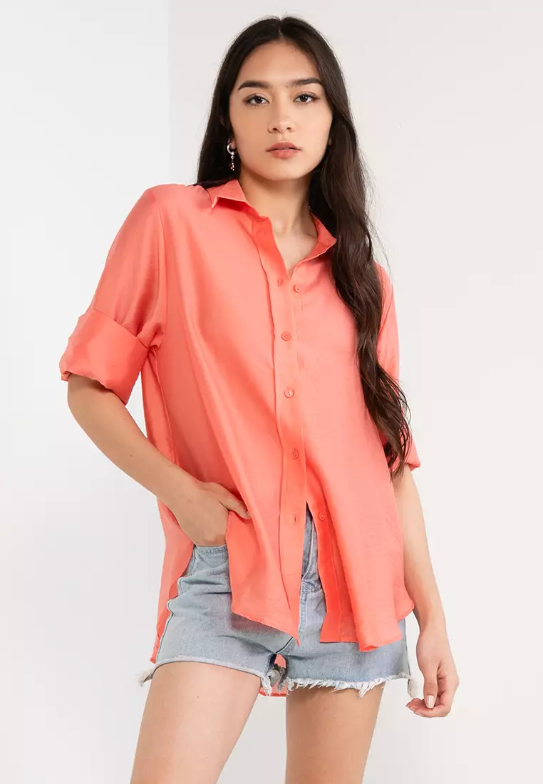Buy H M Relaxed Fit Shirt Online ZALORA Malaysia