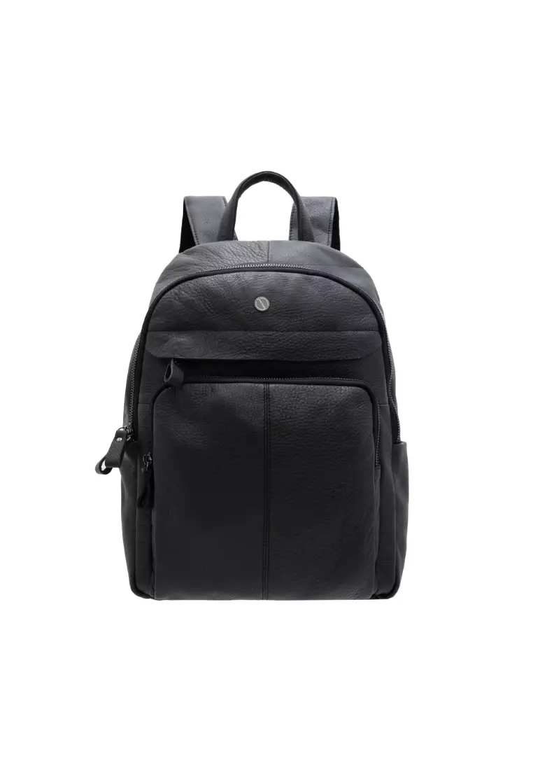 Jual Jack Studio Jack Studio Cow Leather Zipper Travel Backpack -Medium ...
