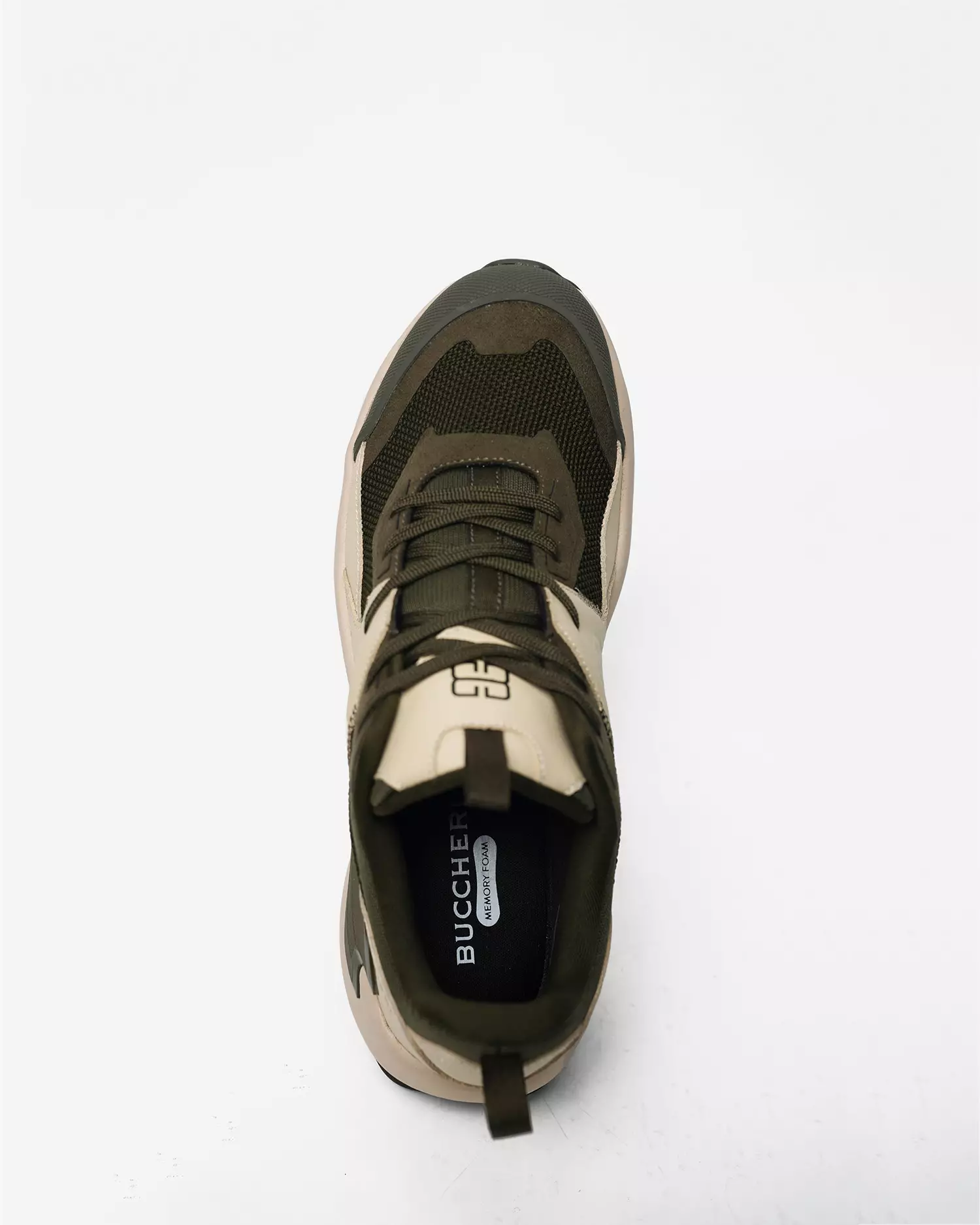 Jual Buccheri Buccheri Laine Sneaker Men Khaki/Beige Original 2025 ...