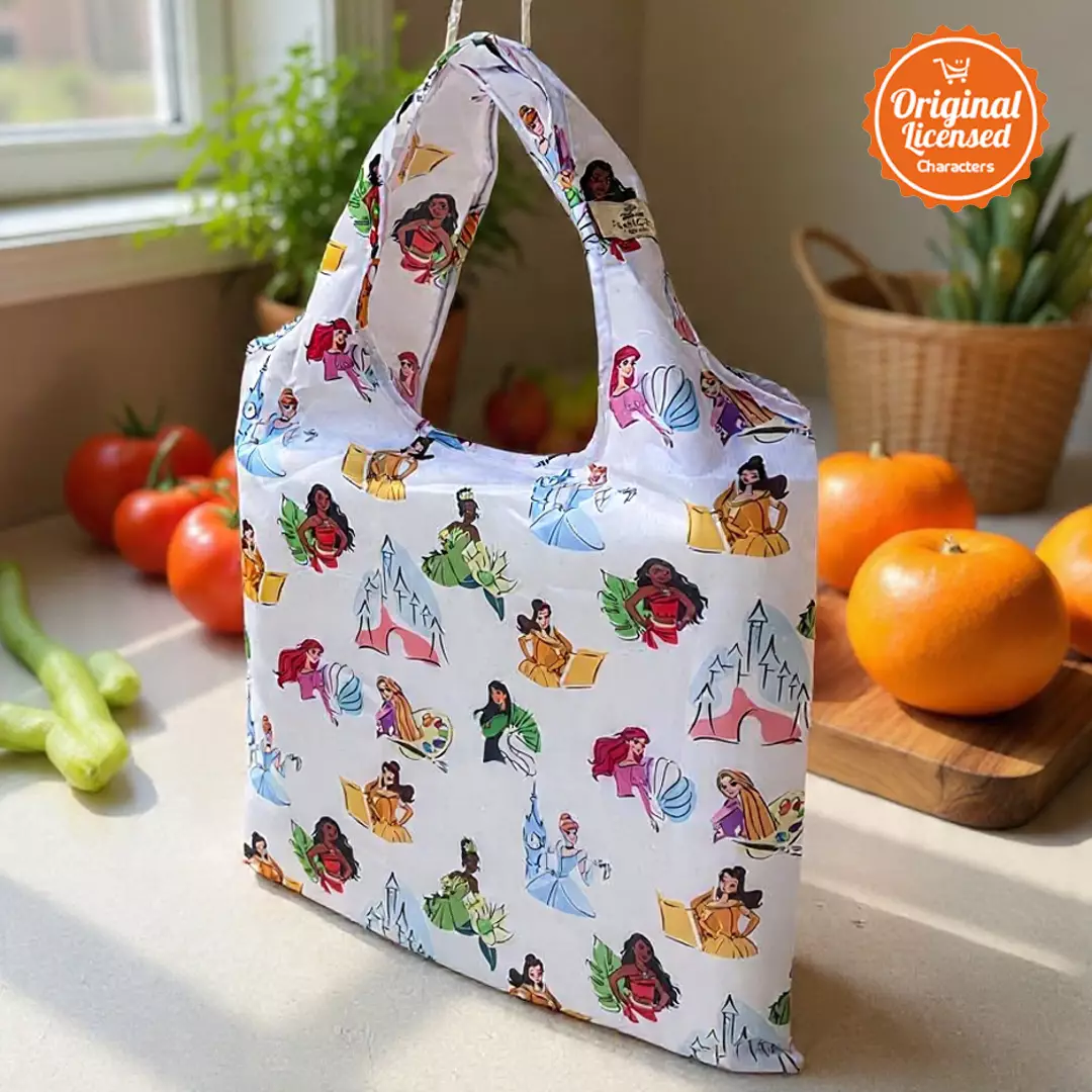 Jual Character-Land Tas Belanja Lipat Parasut Disney All Princess 45x39 ...