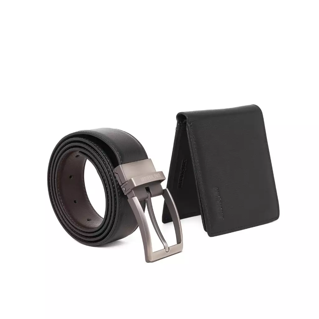 Jual Gino Mariani Gino Mariani Corvin - Boxed 2 In 1 Wallet & Belt Gift ...