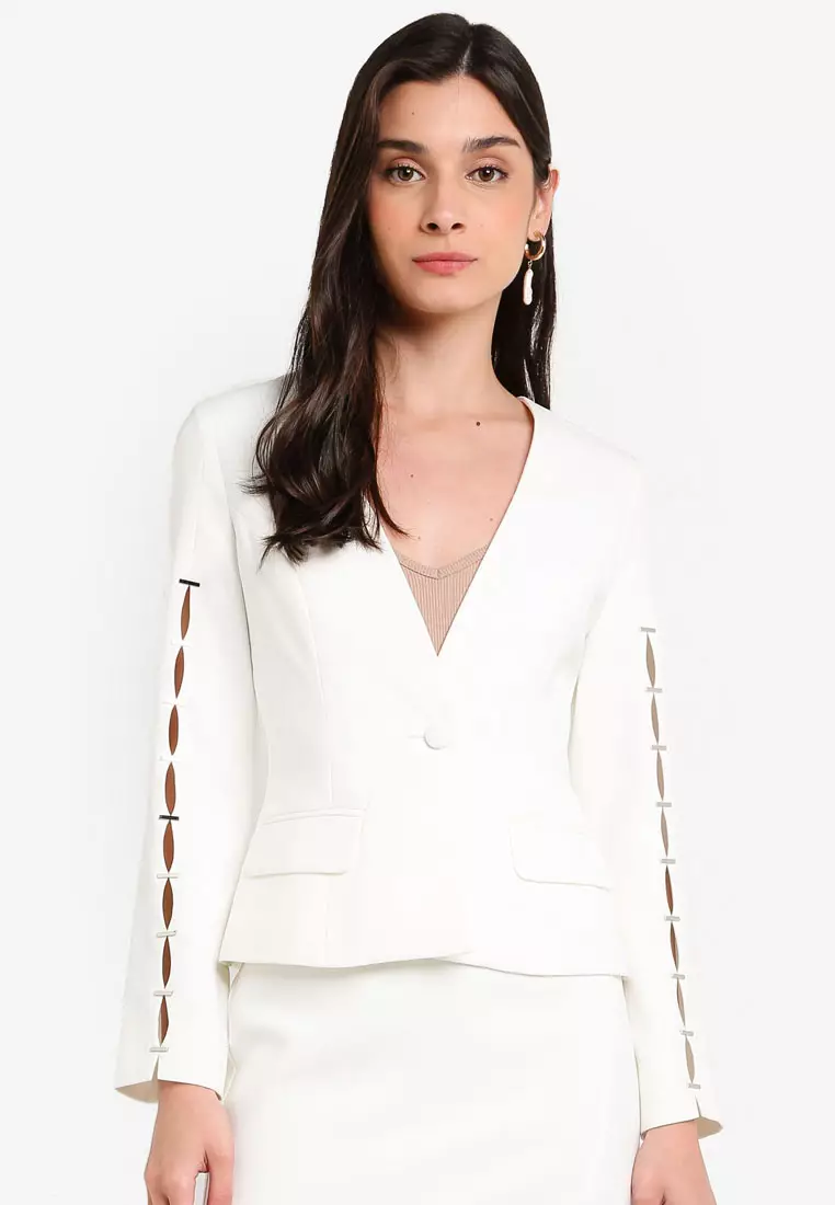 Buy Dressing Paula Embellished Cady Blazer Online | ZALORA Malaysia