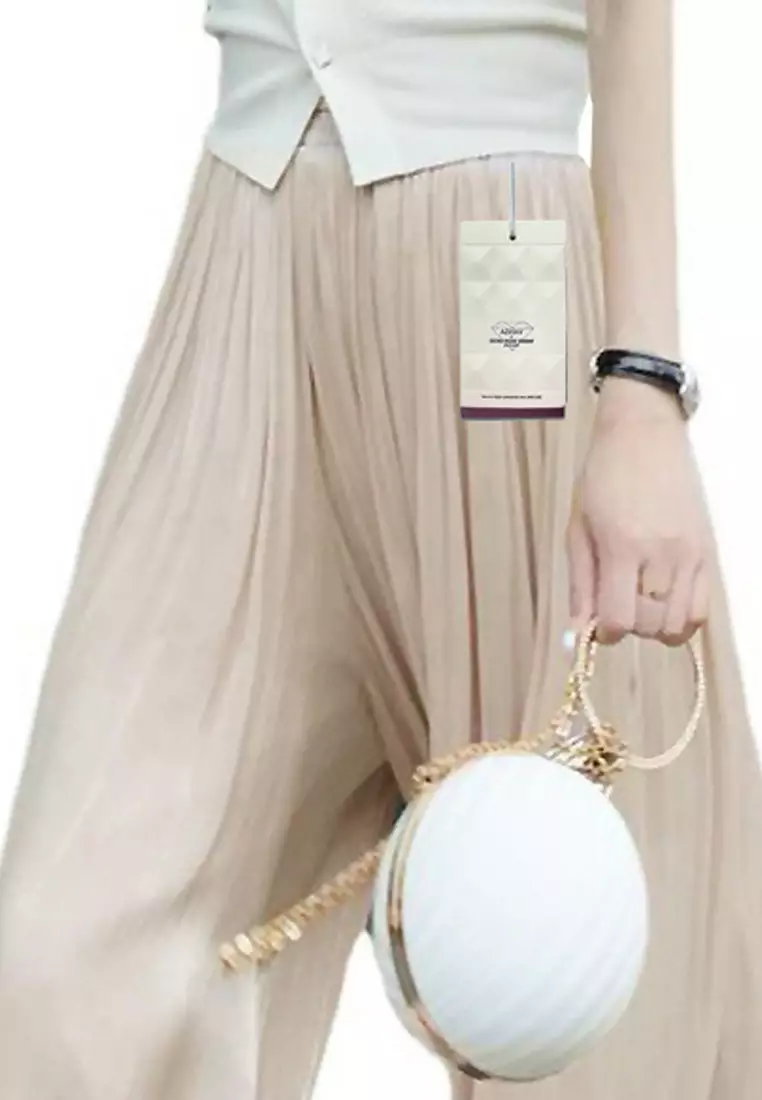 Buy Twenty Eight Shoes VANSA Thin See-through Chiffon Wide-leg Pants VCW-P-10239 2025 Online ...