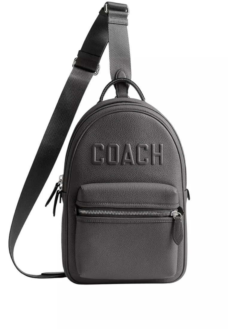 Buy Coach Mens Charter Pack With Coach Graphic - Grey 2026 Online | ZALORA