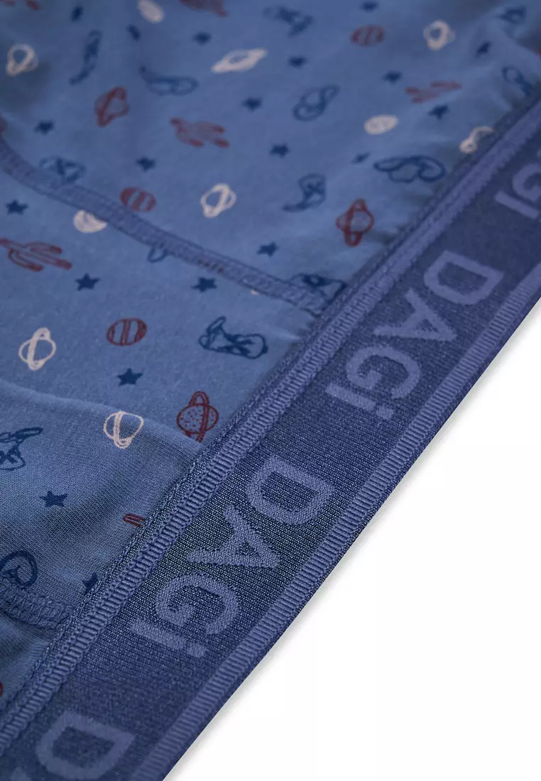 DAGİ 2-Pack Blue Basic Boxer, Western Print, Underwear for Men 2025 ...