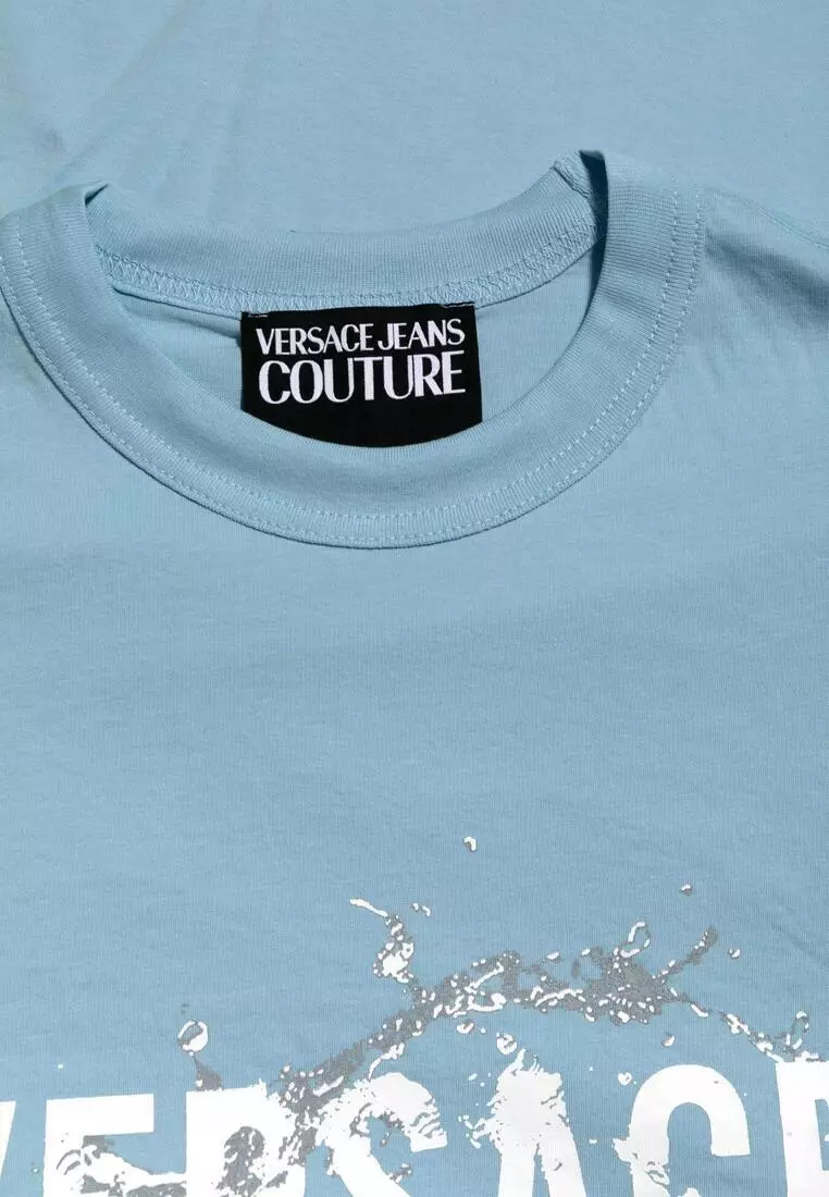 Buy Versace Jeans Couture Cotton T-Shirt 2026 Online | ZALORA