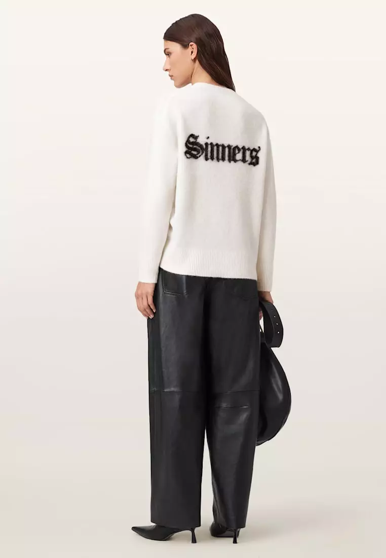 Buy AllSaints Saints Wool Blend Jumper 2025 Online | ZALORA