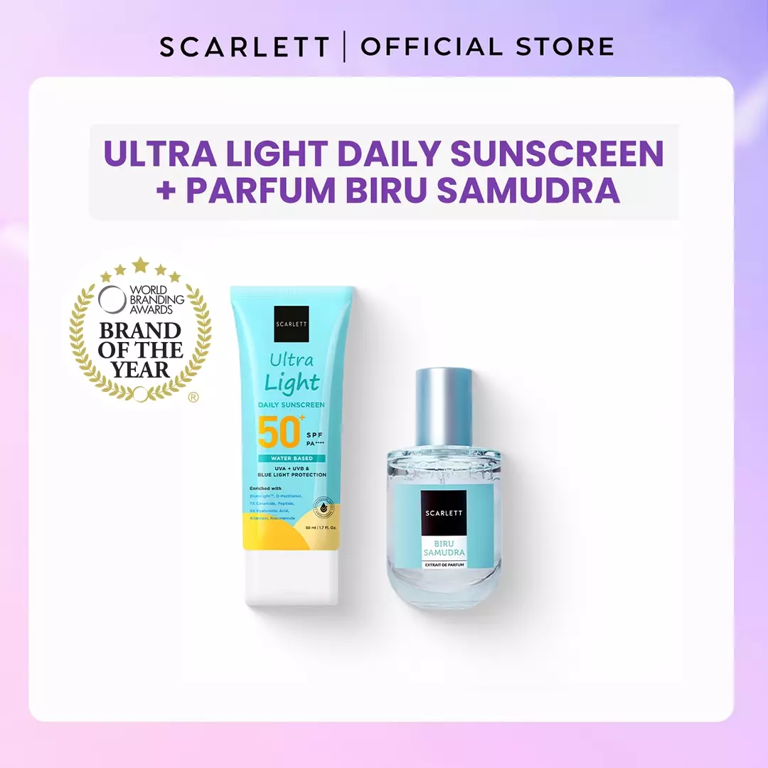Jual Scarlett Scarlett Whitening Ultra Light Daily Sunscreen + Extrait ...
