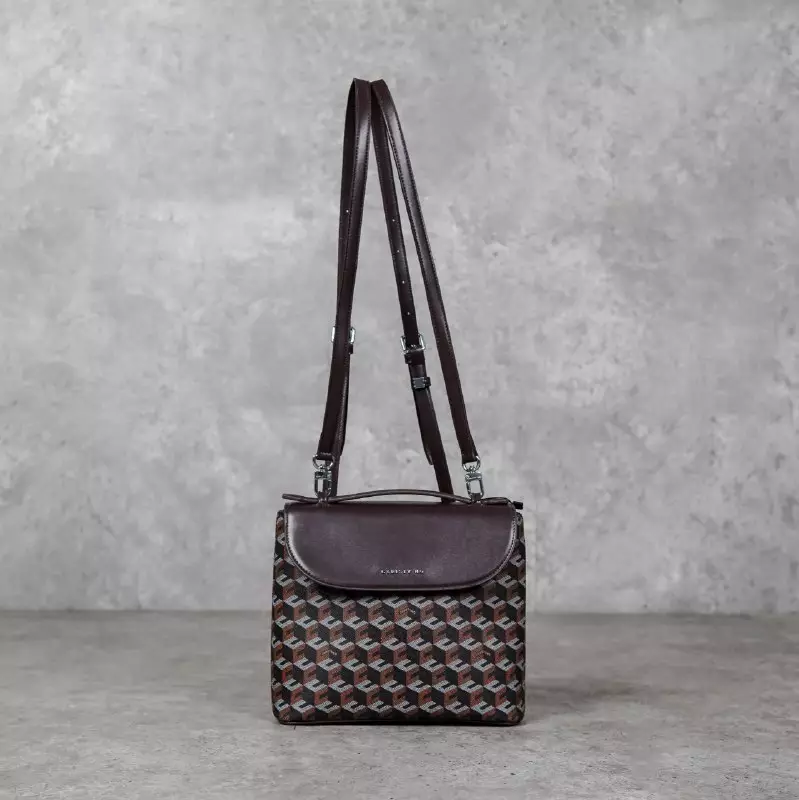 Jual Christy Ng Tas CHRISTY NG JULIO MONOGRAM PATTERN CHESTNUT BROWN ...