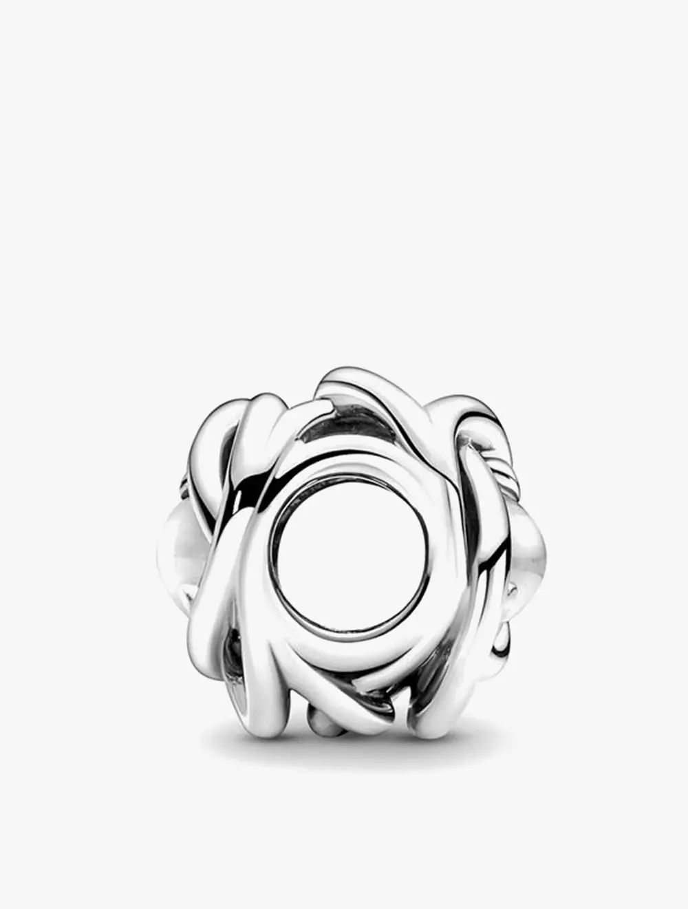 Jual Pandora April Clear Eternity Circle Charm - Silver Original 2024 ...