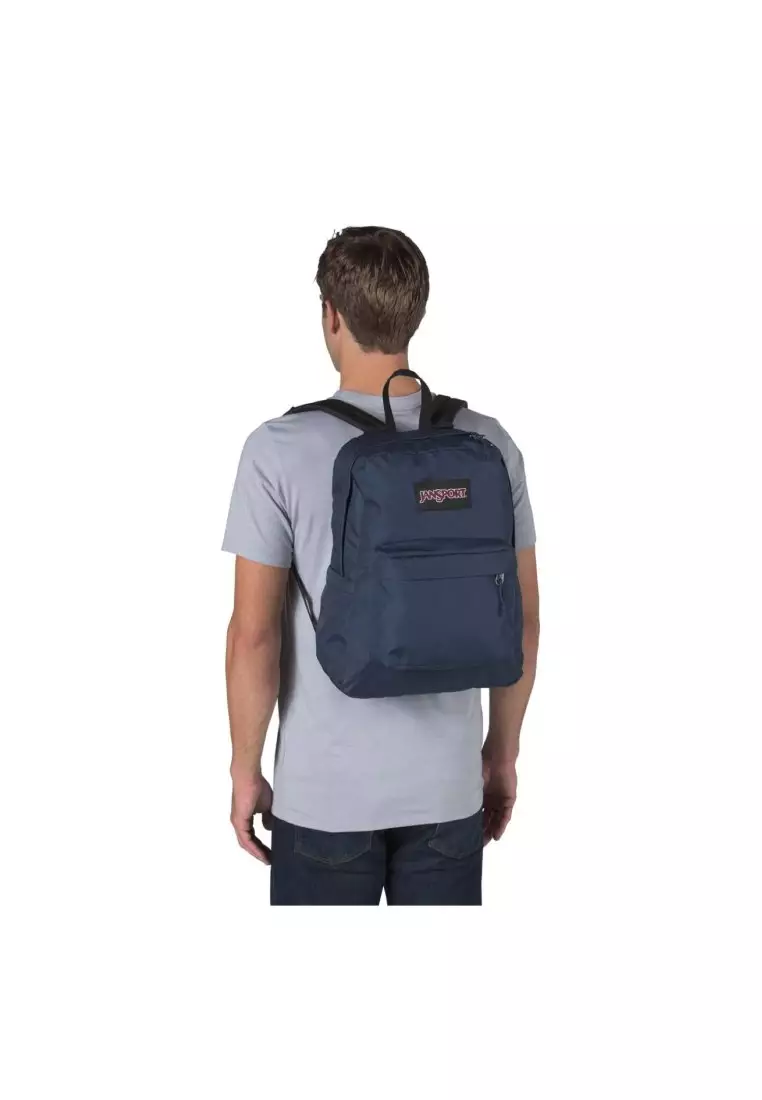 Buy Jansport JanSport Superbreak Plus Backpack - Navy Online | ZALORA ...