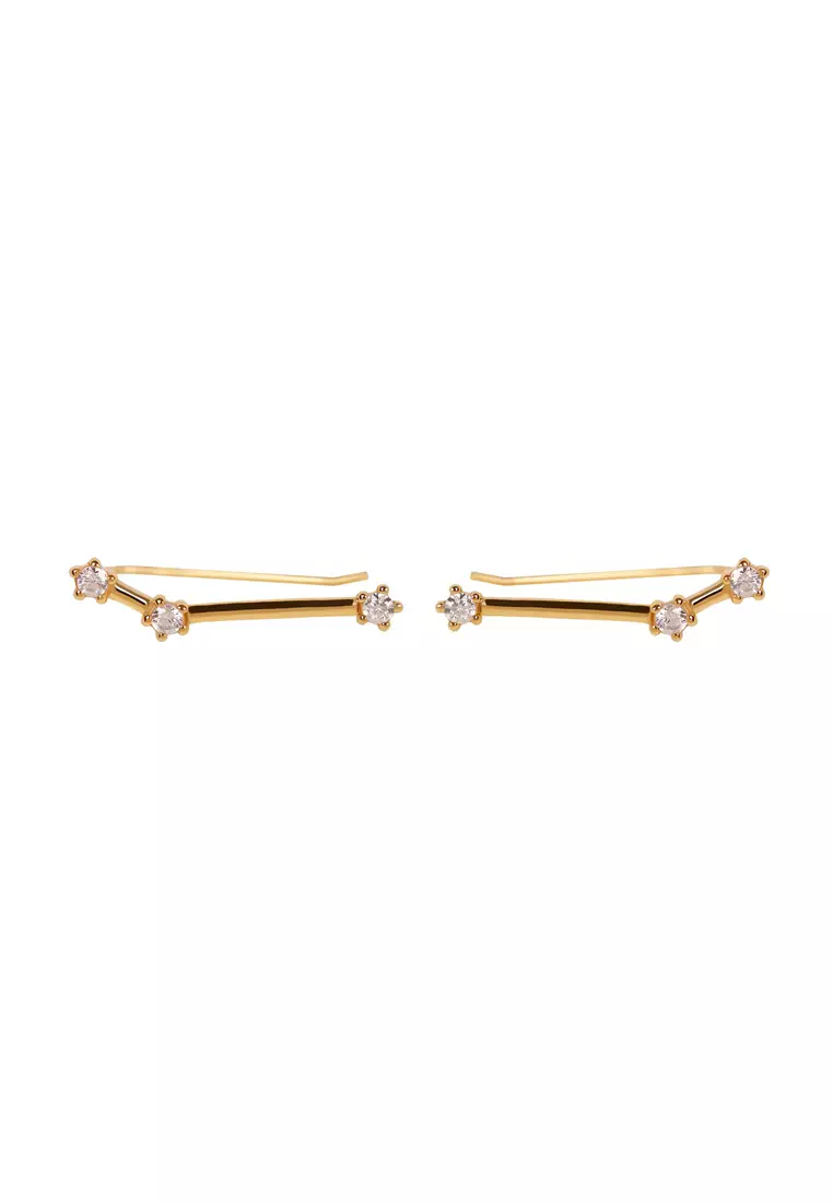 Buy Foundry Vermeil Constellation Ear Climbers Aries 2025 Online