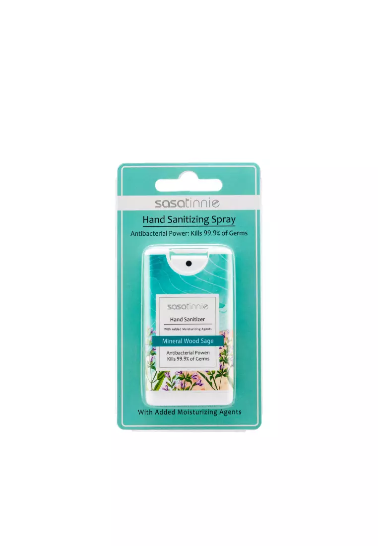 Buy sasatinnie SASATINNIE Hand Sanitizer (Mineral Wood Sage) 15ml 2025 ...