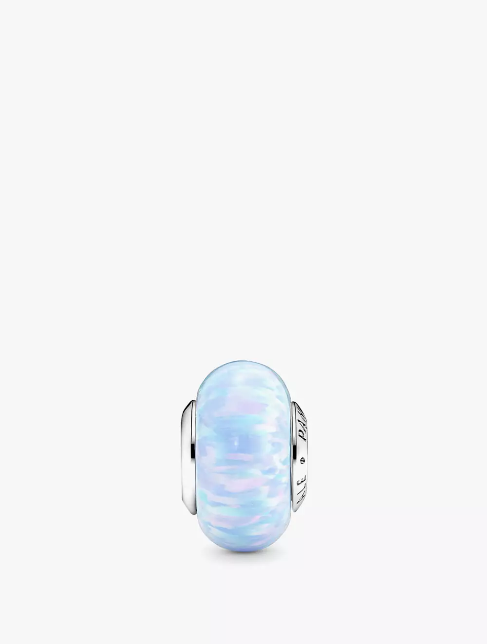 Jual PANDORA Sterling silver charm with lab-created opal Original 2026 ...