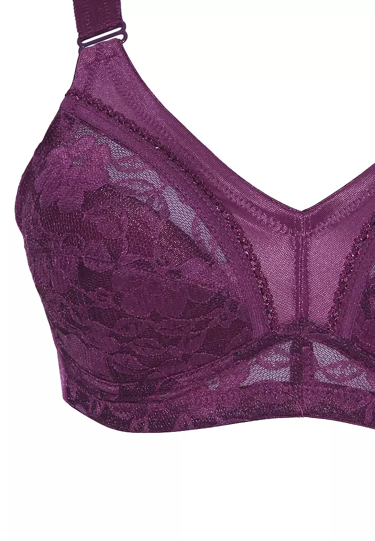 Jual TULIP Tulip Lady Basic Bra- Purple Original 2024 | ZALORA Indonesia