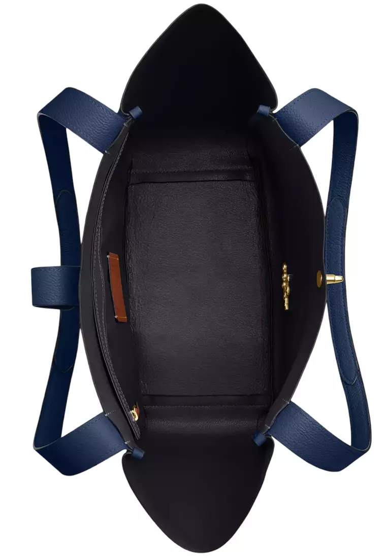 Buy Coach Hadley Turnlock Tote Bag - Deep Blue CAL17 2026 Online | ZALORA