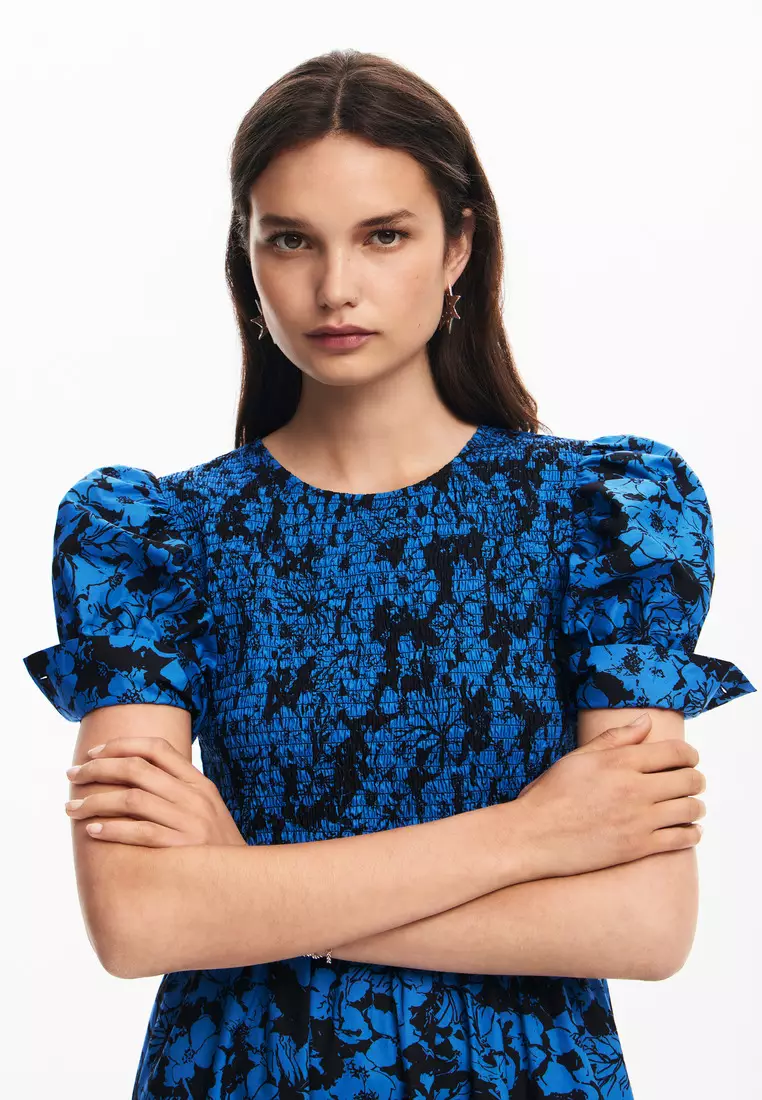 Buy Desigual Desigual Woman Floral midi dress. 2026 Online | ZALORA ...