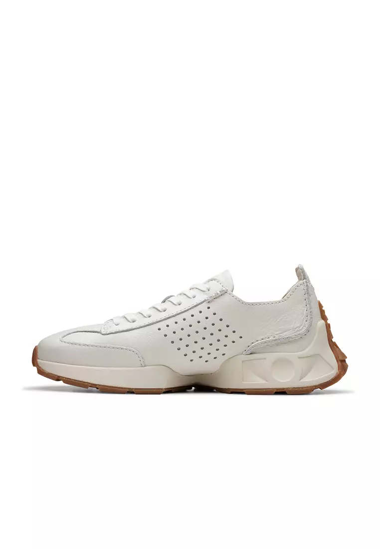 Buy CLARKS Womens Craft Speed. Sneakers - Off White Leather 2025 Online ...
