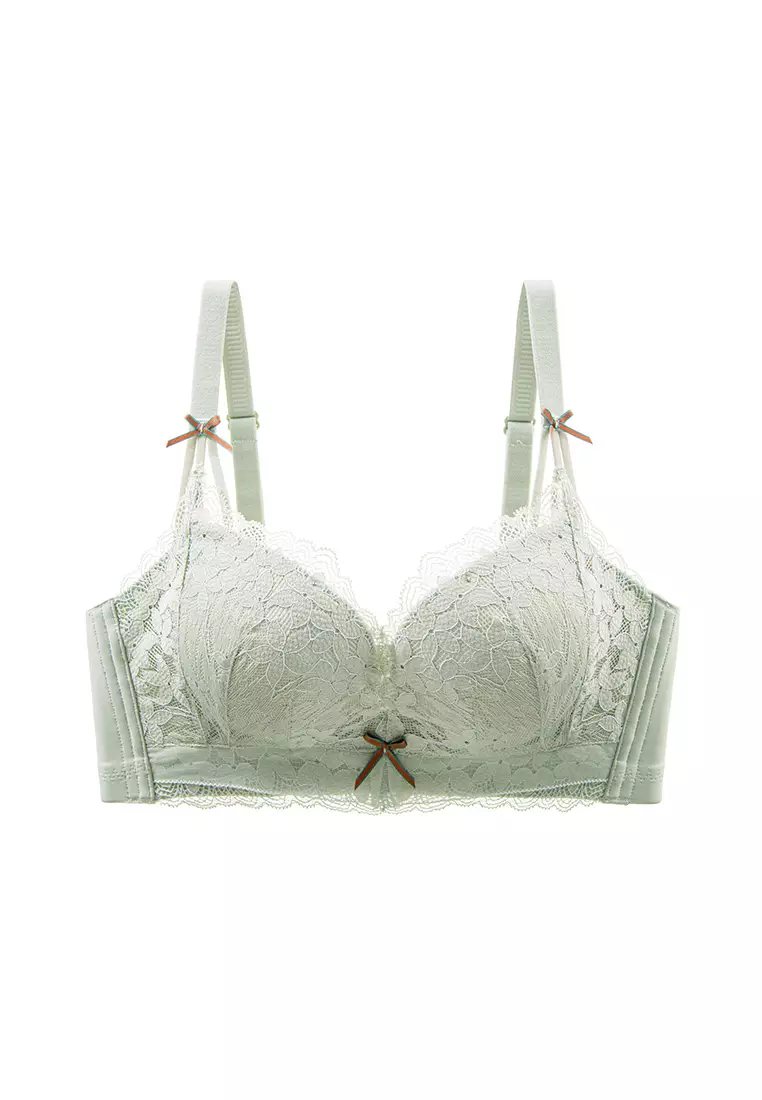 Buy LYCKA MMB1068 LYCKA Lady Seamless Bra Green 2025 Online | ZALORA ...