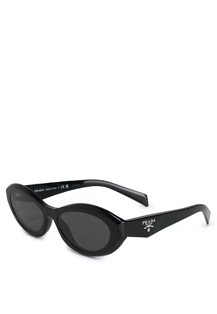 Prada Oval Symbole Sunglasses (nt) 2025 | Buy Prada Online | ZALORA ...
