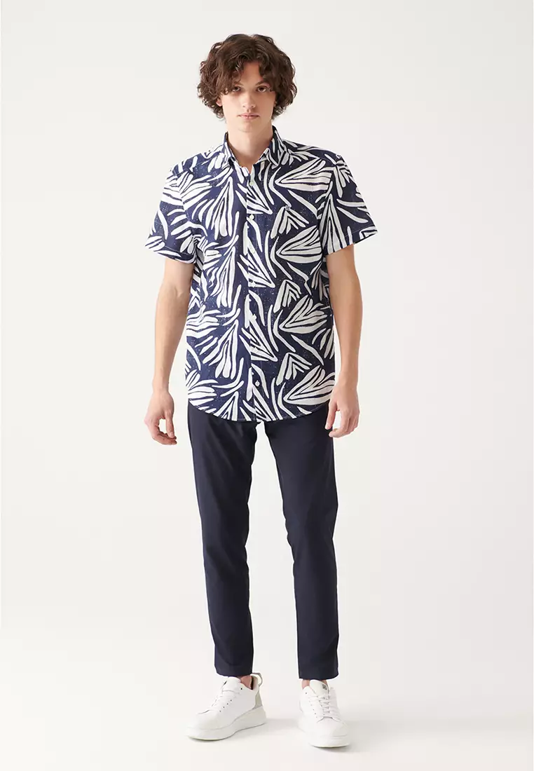 Buy Avva Cotton Short Sleeves Shirt 2026 Online | ZALORA