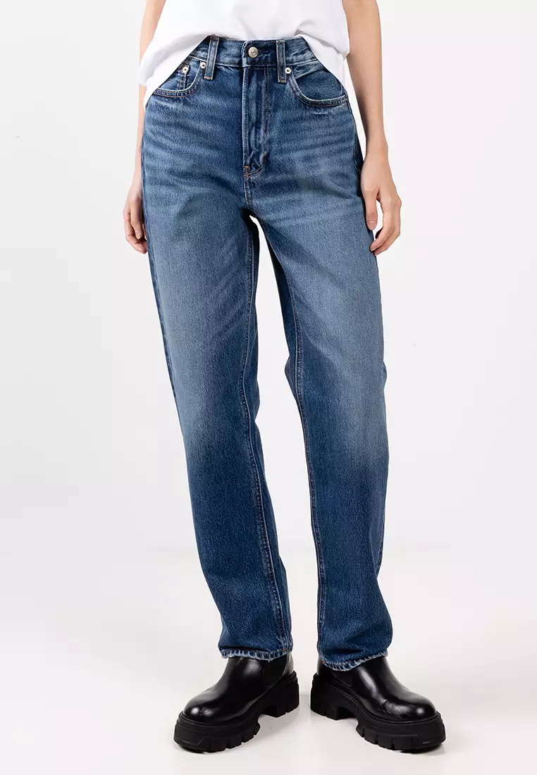 Buy Calvin Klein High Rise Tapered Jeans - Calvin Klein Jeans Online ...