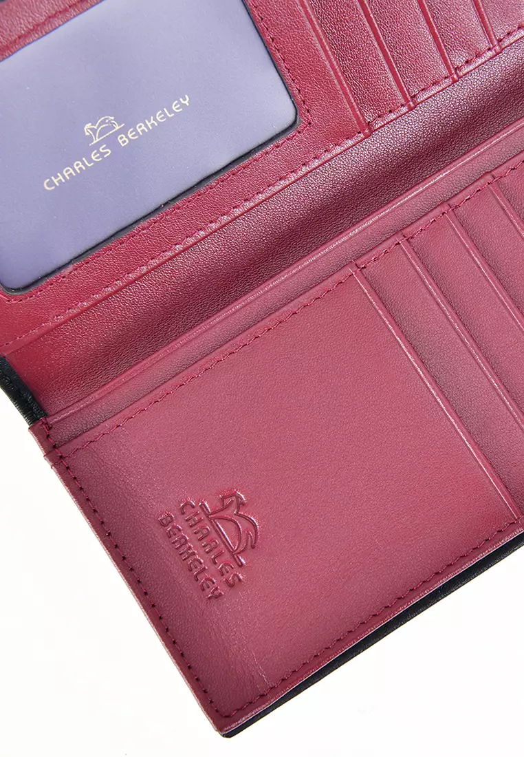 Buy Charles Berkeley Mason Long Wallet - XY2242 - Red 2025 Online | ZALORA