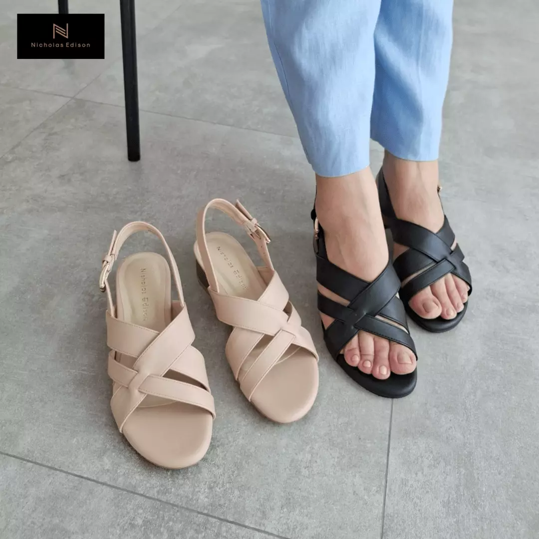 Jual NICHOLAS EDISON Nicholas Edison Heel Suvira Cream Original 2025 ...