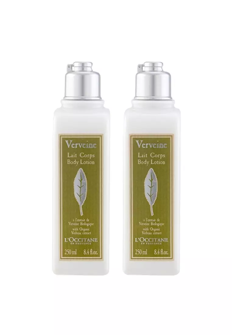 Buy L'Occitane 2X Verbena Body Lotion 8.4oz, 250ml 2026 Online | ZALORA