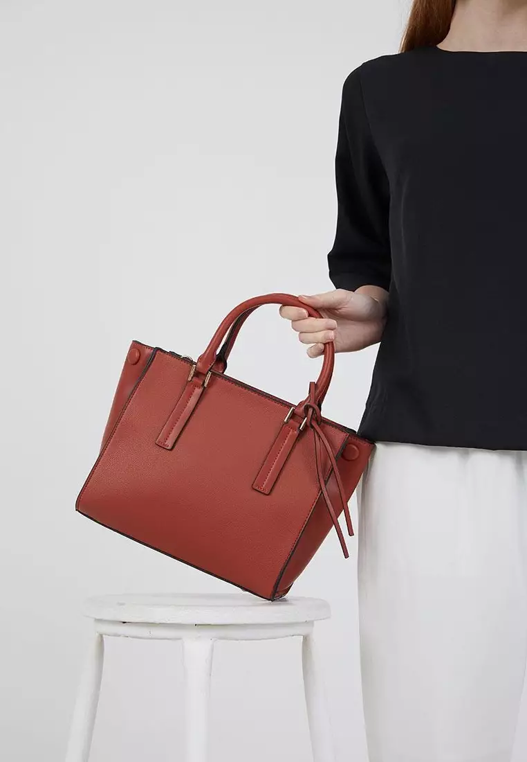 Jual Berrybenka Label Feranda Ocean Basic Handbag Terracotta Original ...