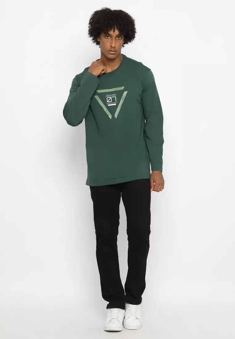 Jual Xtraordinary (XO) XTRAORDINARY (XO) T-Shirt Cotton Combed Lengan Panjang Pria 2073290213 ...