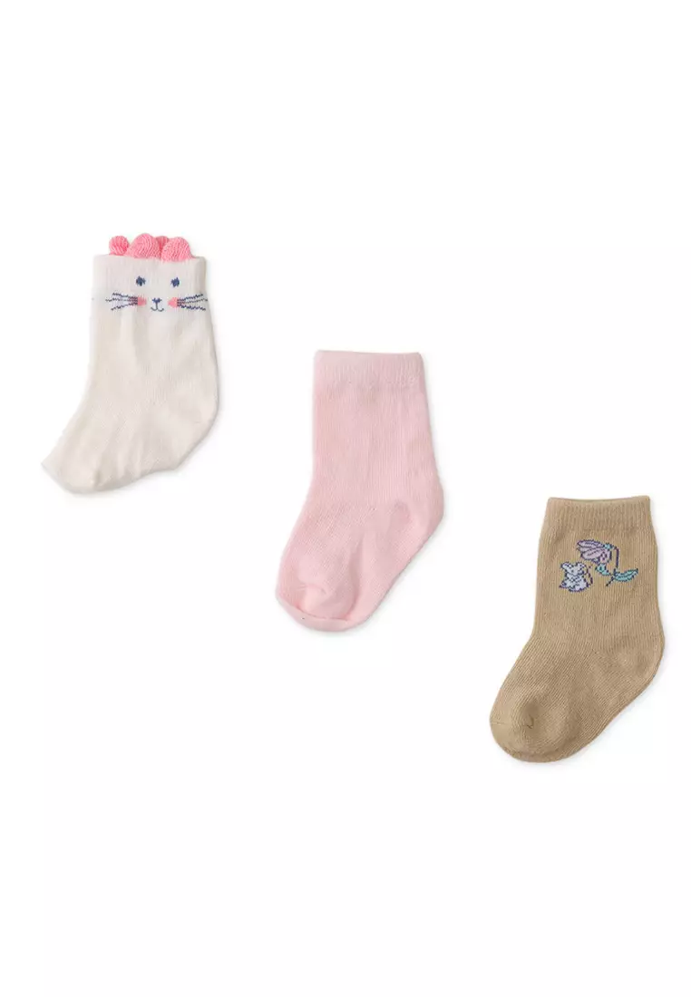 Buy Gingersnaps 3-Pc Set Socks 2025 Online | ZALORA Philippines