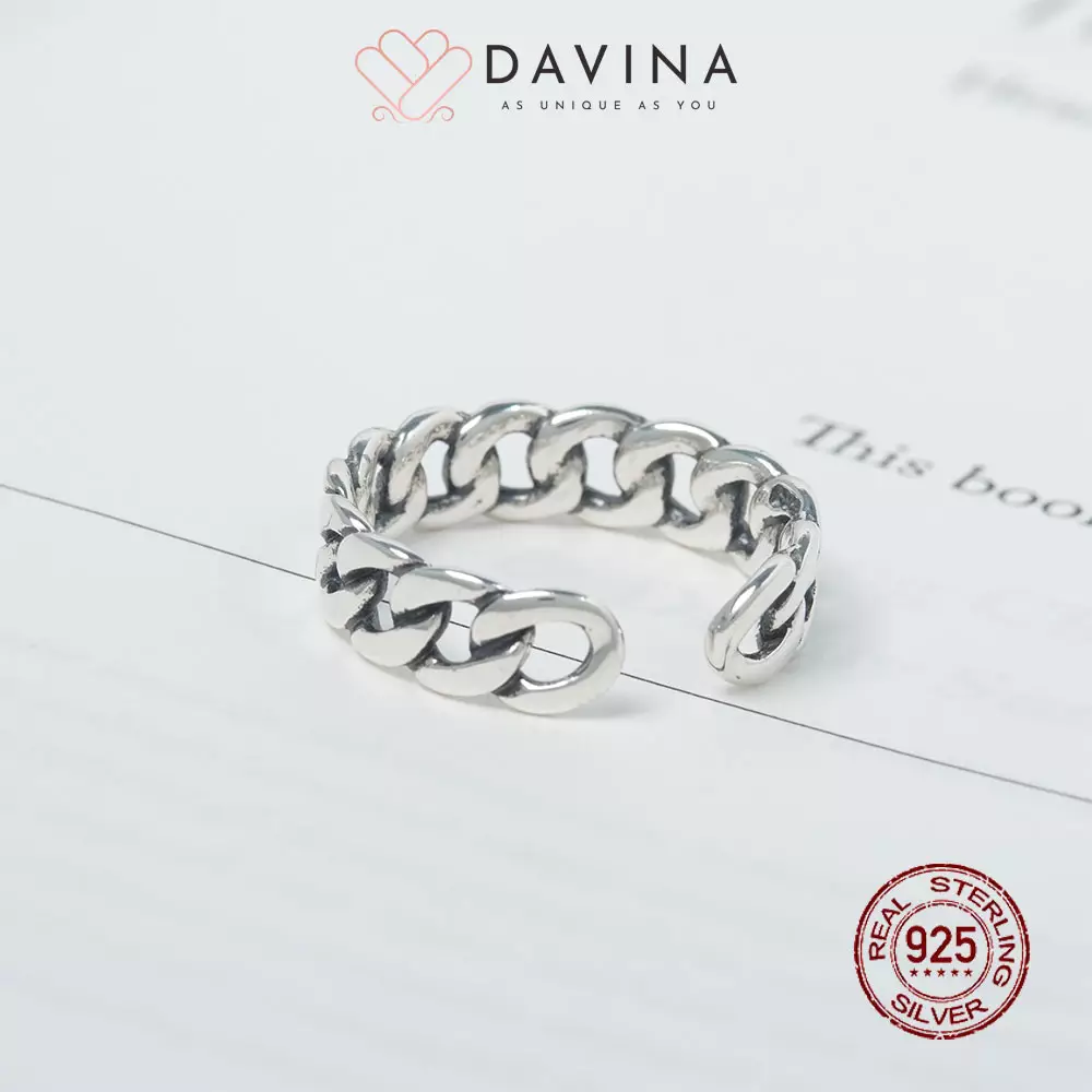 Jual DAVINA Jewelry DAVINA Ladies Nicky Ring Sterling Silver 925 - Cincin Wanita Perak S925 ...