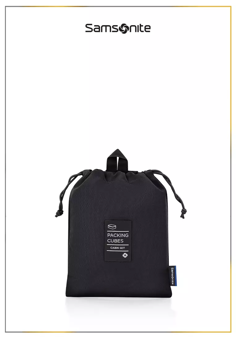 Jual Samsonite Samsonite Packing Cubes Cabin Set - Black Original 2026 ...