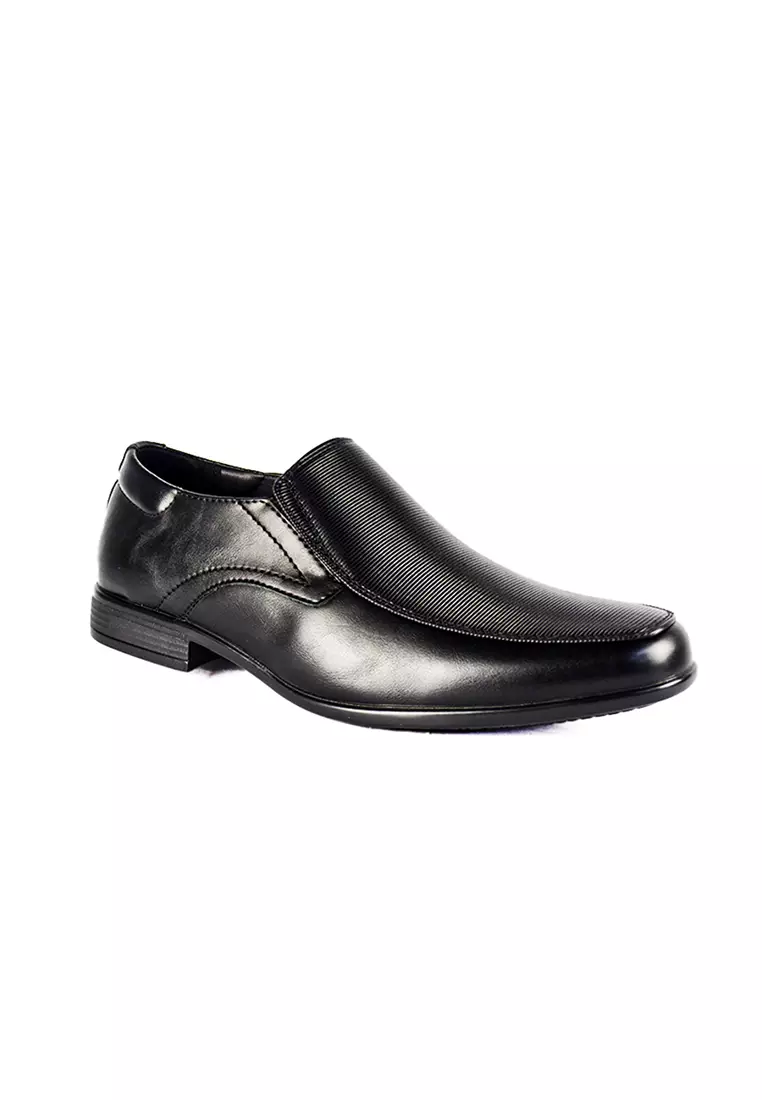 Buy Mario D' boro Runway Men's Formal Slip On Shoes MX 24701 Black C50 ...