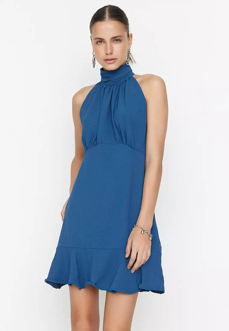 Jual Trendyol Halter Neck Dress Original 2024 Zalora Indonesia