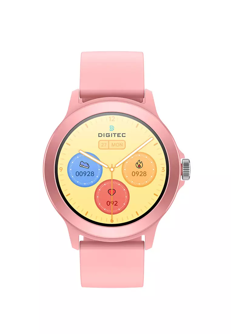 Jual Digitec Jam Tangan Digitec Smartwatch - Pink - Resin Strap - DG-SW ...