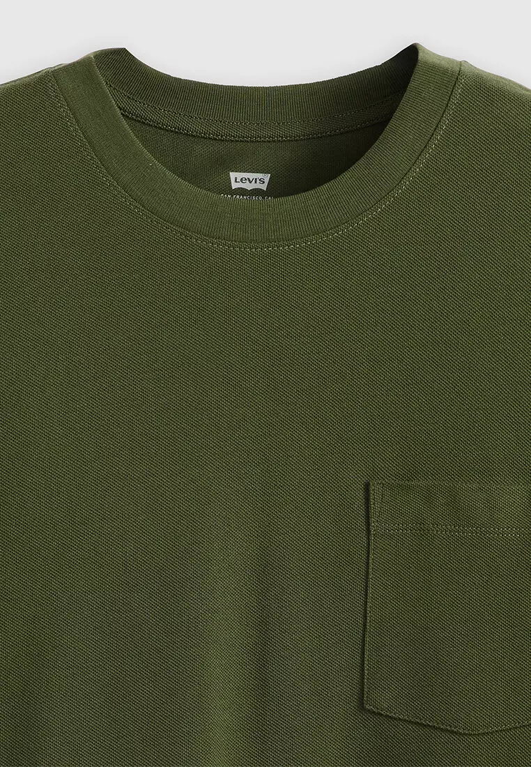 Buy Levi's Men's Half-Sleeve Pique T-Shirt 001MN-0000 Online | ZALORA ...