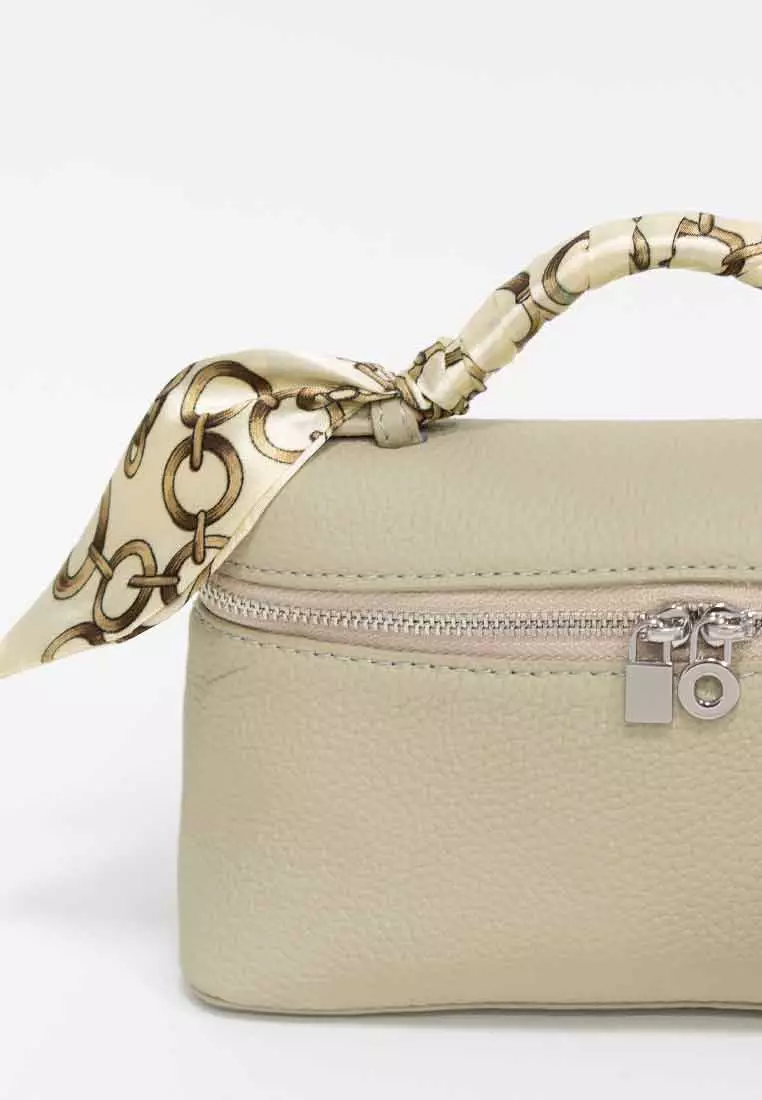 Buy Paperdolls Lilly Top Handle Bag With Scarf Detail 2026 Online ...