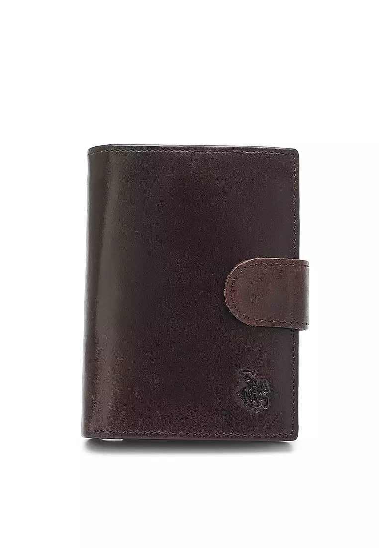 Buy Swiss Polo Genuine Leather RFID Wallet - Brown 2025 Online | ZALORA ...