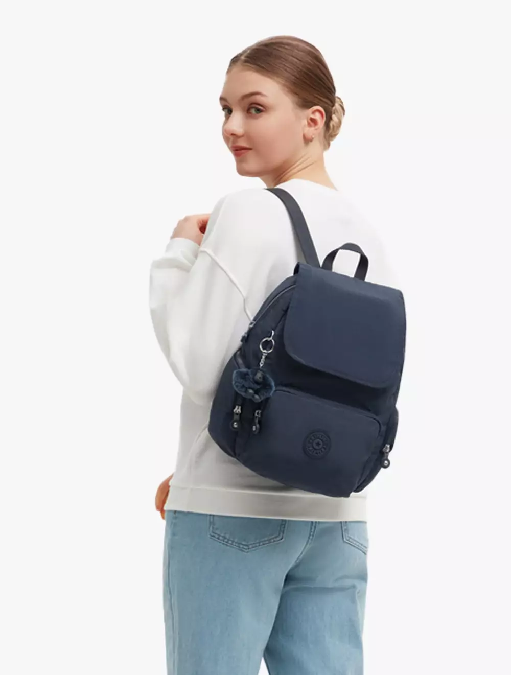 Jual Kipling CITY ZIP S - Blue Bleu 2 Original 2025 | ZALORA Indonesia