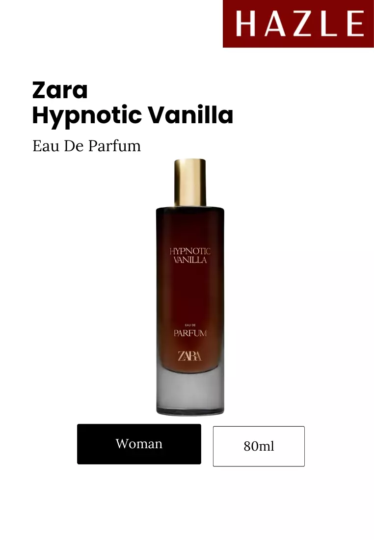 Jual Zara Zara Hypnotic Vanilla Woman EDP 80 ml Original 2024 | ZALORA Indonesia