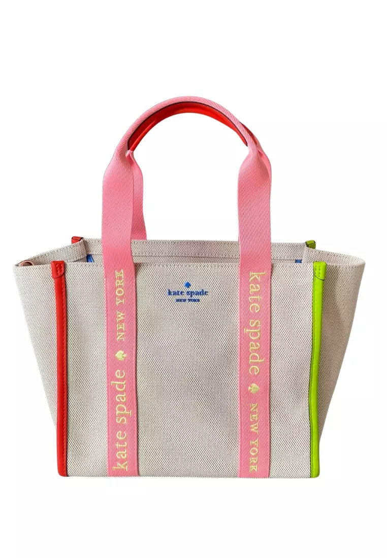 Jual Kate Spade Kate Spade Kip Canvas Small Tote Original 2025 | ZALORA ...